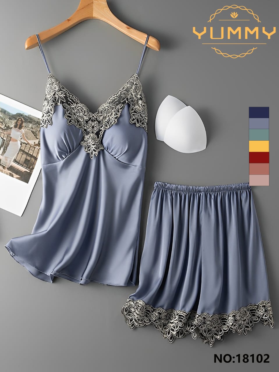 Laced Removable Padded 18102 - Free Size – Style N Stuff